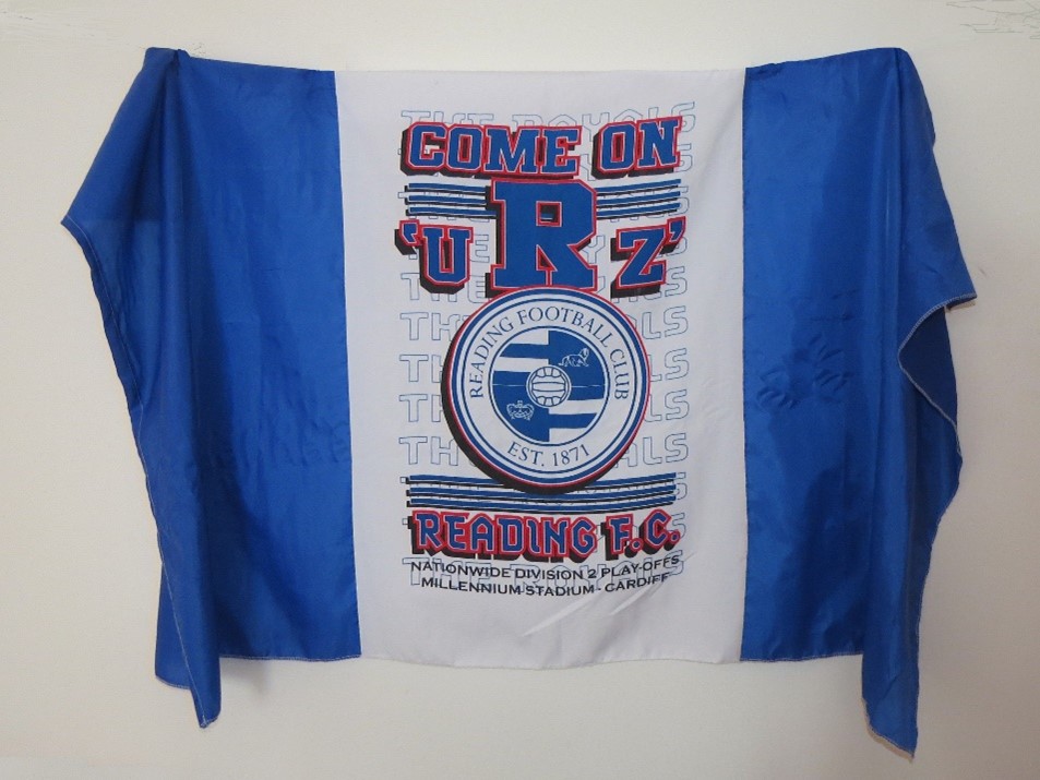 My piece of Reading FC memorabilia – My First Shoulder Flag – STAR