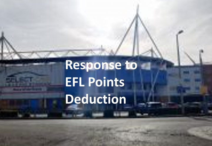 STAR and SBWD response to the EFL Points Deduction – STAR